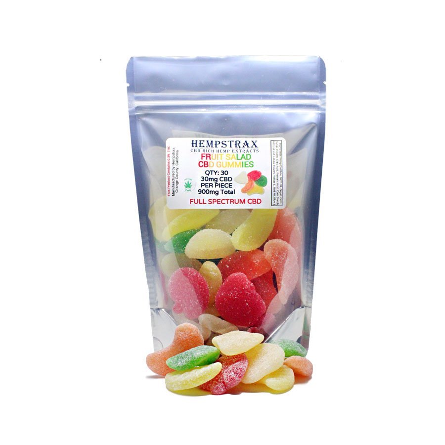Full Spectrum Fruit Salad CBD Gummies 30 mg - OC Wellness Solutions CBD